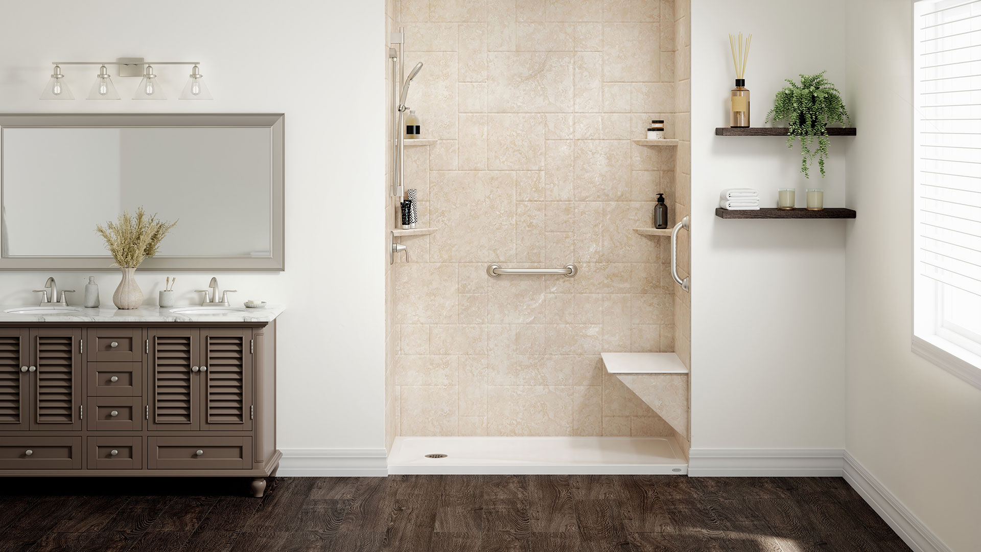 Walk-In Shower Installation Charlotte | Carolina Home Remodeling
